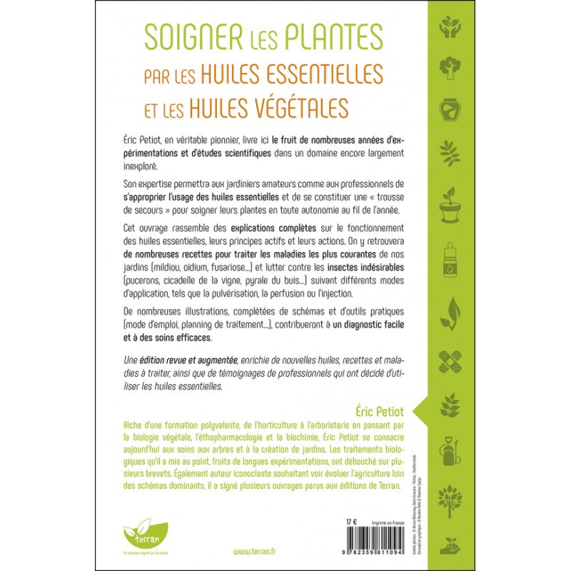 Soigner les plantes par les huiles essentielles et huiles végétales et ...